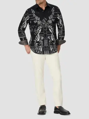 Robert Graham The Osbourne Printed Cotton Shirt
