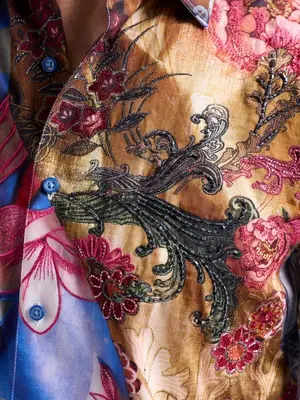 Robert Graham Diburu -print Cotton Button-front Shirt