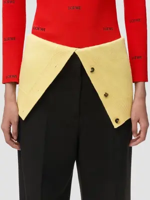 Loewe Removable Flap-waist Wool-blend Trousers