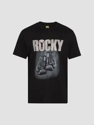 Robert Graham Silent Knockout Graphic T-shirt - Black