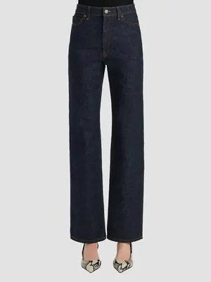Khaite Danielle Mid-rise Slim-straight Jeans