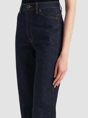 Khaite Danielle Mid-rise Slim-straight Jeans
