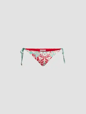 Ramy Brook Benni Printed Bikini Bottom - Flame Combo