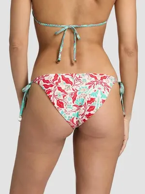 Ramy Brook Benni Printed Bikini Bottom - Flame Combo