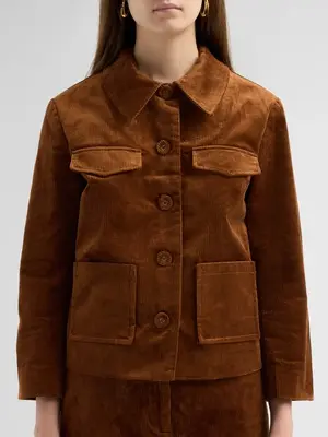 GANNI The Corduroy Blazer