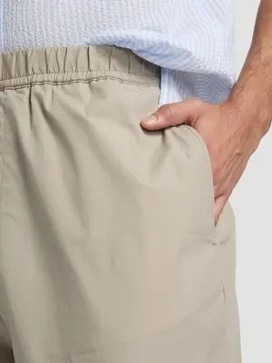Officine Générale Nilson Cotton Poplin Drawstring Pants