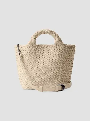 NAGHEDI St. Barths Small Tote Bag Ecru