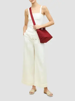 NAGHEDI St. Barths Small Tote Bag - Rosso