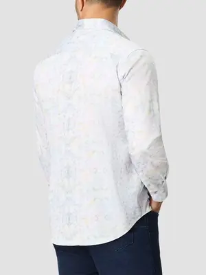 Robert Graham Dewitt Stretch-cotton Woven Shirt