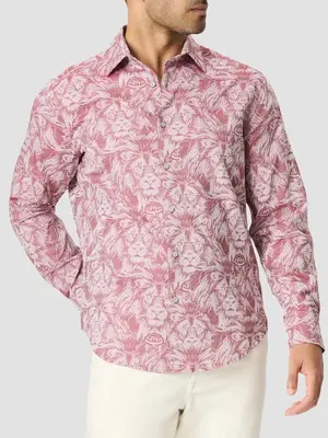 Robert Graham Dubois Cotton Woven Shirt