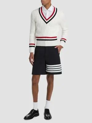 Thom Browne 4-bar Tech Shorts