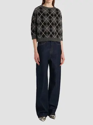 Khaite Bonnie Mid-rise Wide-leg Jeans