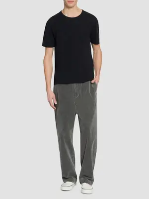 Officine Générale Cotton Crewneck T-shirt