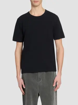 Officine Générale Cotton Crewneck T-shirt