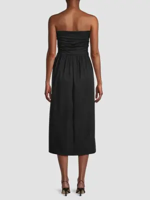 CAPSULE 121 The Wave Strapless Dress - Black