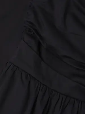 CAPSULE 121 The Wave Strapless Dress - Black