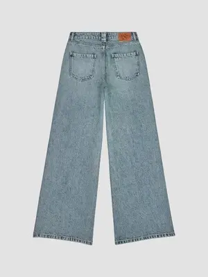 Ba&sh Mellou High-rise Wide-leg Jeans - Blue