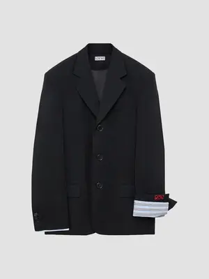 Loewe Wool Single-breasted Jacket