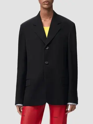 Loewe Wool Single-breasted Jacket