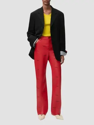 Loewe Wool Single-breasted Jacket