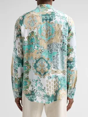 Robert Graham Fairbank Embellished Long-sleeve Shirt
