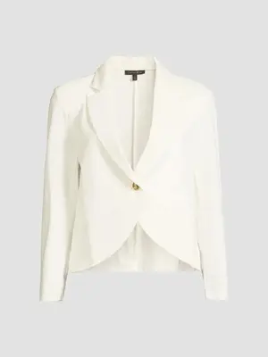 CAPSULE 121 The Heat Single-breasted Jacket - Ivory