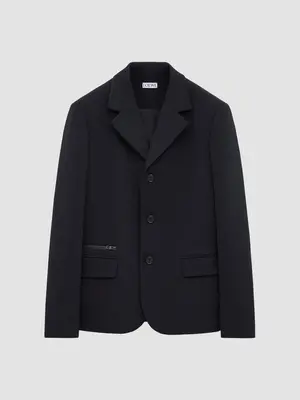 Loewe Single-breasted Blazer Jacket