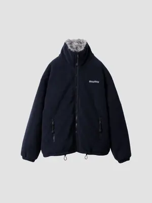 Miu Miu Fleece Down Jacket - Blue