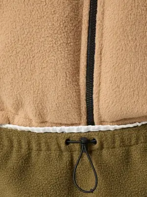 Miu Miu Fleece Down Jacket - Brown
