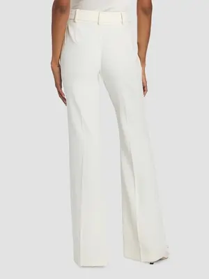 Ramy Brook Orian Pleated Flare-leg Pants