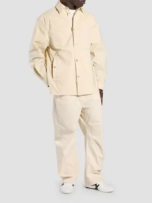 MORDECAI Woven Snap-front Overshirt