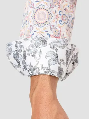 Robert Graham Fairview Floral Stretch-cotton Button-front Shirt