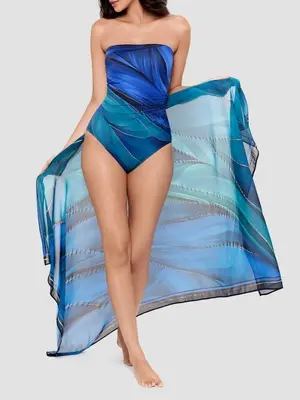 Miraclesuit Maldiva Printed Georgette Pareo