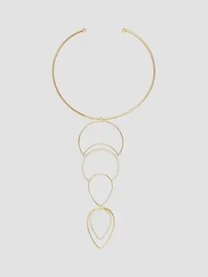 Ramy Brook Sparkle Dot Rena Goldtone & Cubic Zirconia Necklace - Gold