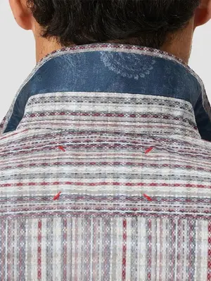 Robert Graham Elroy Cotton-blend Button-front Shirt
