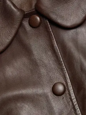 Ba&sh Madie Leather Coat