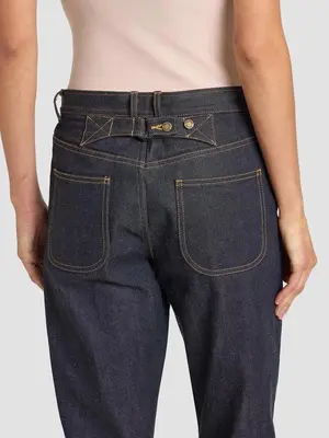 Thom Browne Cropped Straight-leg Jeans