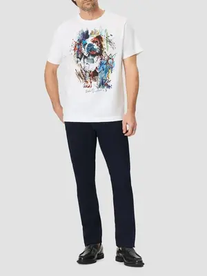 Robert Graham Ruff Sketch Graphic Cotton T-shirt