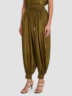 Zimmermann Mahon Silk Parachute Pants