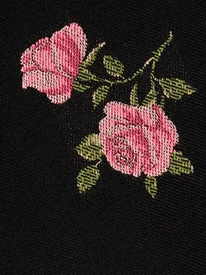 Giambattista Valli Floral Fil Coupé Cotton Minidress