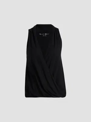 Ramy Brook Jenny Cotton-blend Draped Top