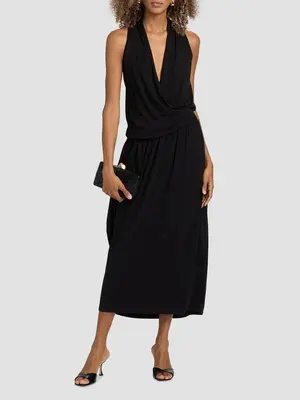 Ramy Brook Jenny Cotton-blend Draped Top