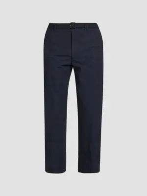 Thom Browne Belted Cotton Cropped Carpenter Pants