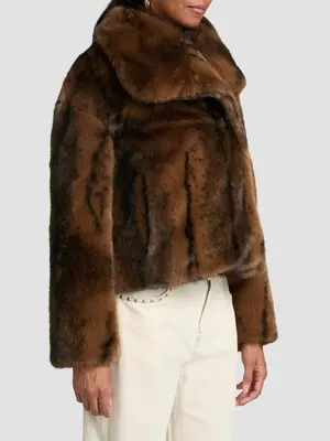 Ba&sh Foxy Faux-fur Coat
