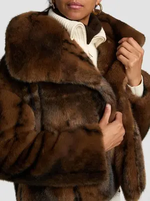 Ba&sh Foxy Faux-fur Coat