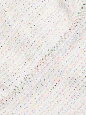 Giambattista Valli Sequined Tweed Bouclé Minidress