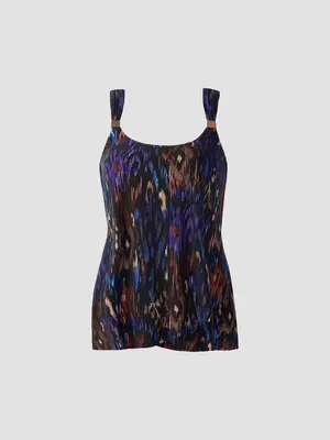 Miraclesuit Tapiz Dazzle Tankini - Black Multi