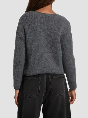 Ba&sh Harry Brushed Flap-pocket Cardigan
