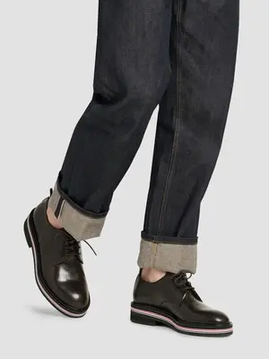 Thom Browne Uniform Leather Oxford Shoes