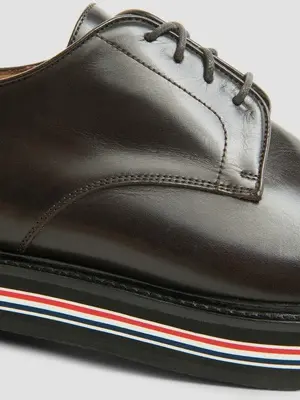 Thom Browne Uniform Leather Oxford Shoes